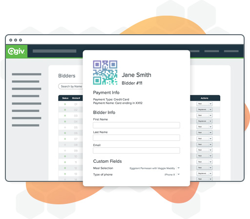 Silent Auction Mobile Bidding App & Event Management Software | Qgiv