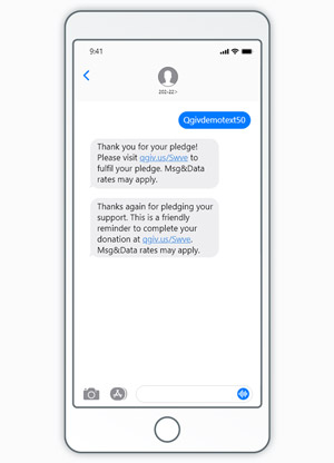 Text-to-Donate Mobile Suite - Mobile Giving Made Easy | Qgiv