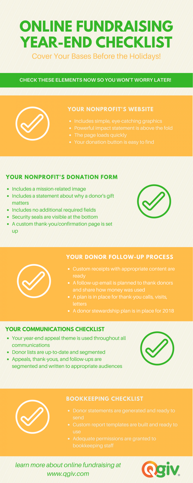 Online Fundraising Year-End Checklist