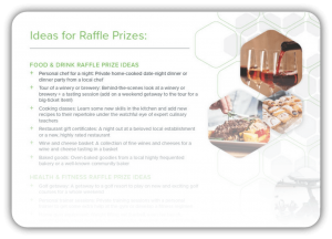Raffle Prize Ideas - Qgiv Success Center