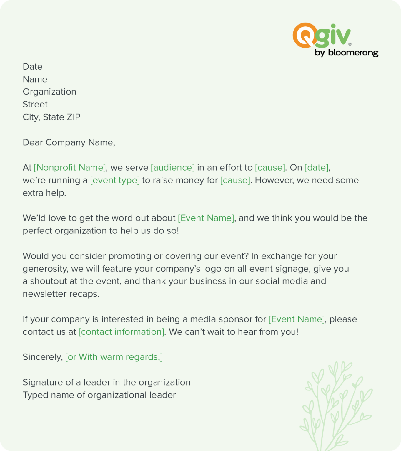 15 Sponsorship Letter Templates to Spark New Partnerships