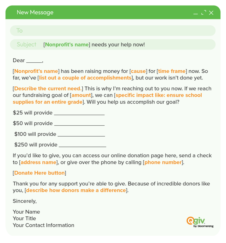 7 Donation Request Email Examples + Tips to Increase Revenue ...